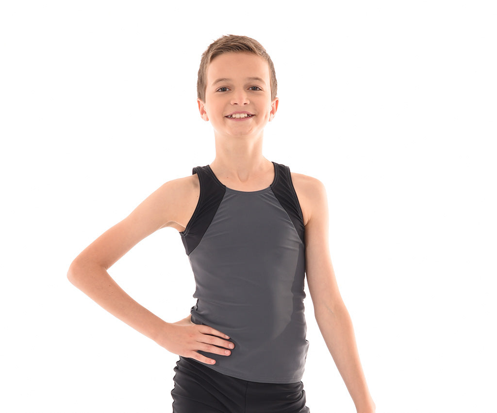 Convention Contrast Fittted Tank Top - Boys – My Own Design